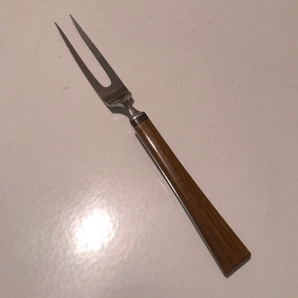 Vintage | Kitchen | Vintage Bakelite Wood Grain Meat Fork | Poshmark